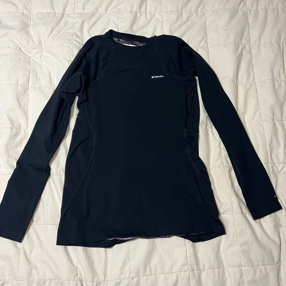 Columbia | Tops | Nwot Columbia Omniheat Midweight Base Layer Black ...